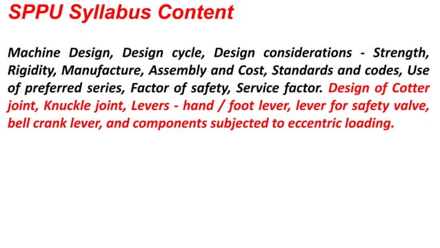 Design of Simple Machine Parts | PDF | Physics | Science