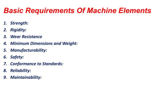 Design of Simple Machine Parts | PDF | Physics | Science