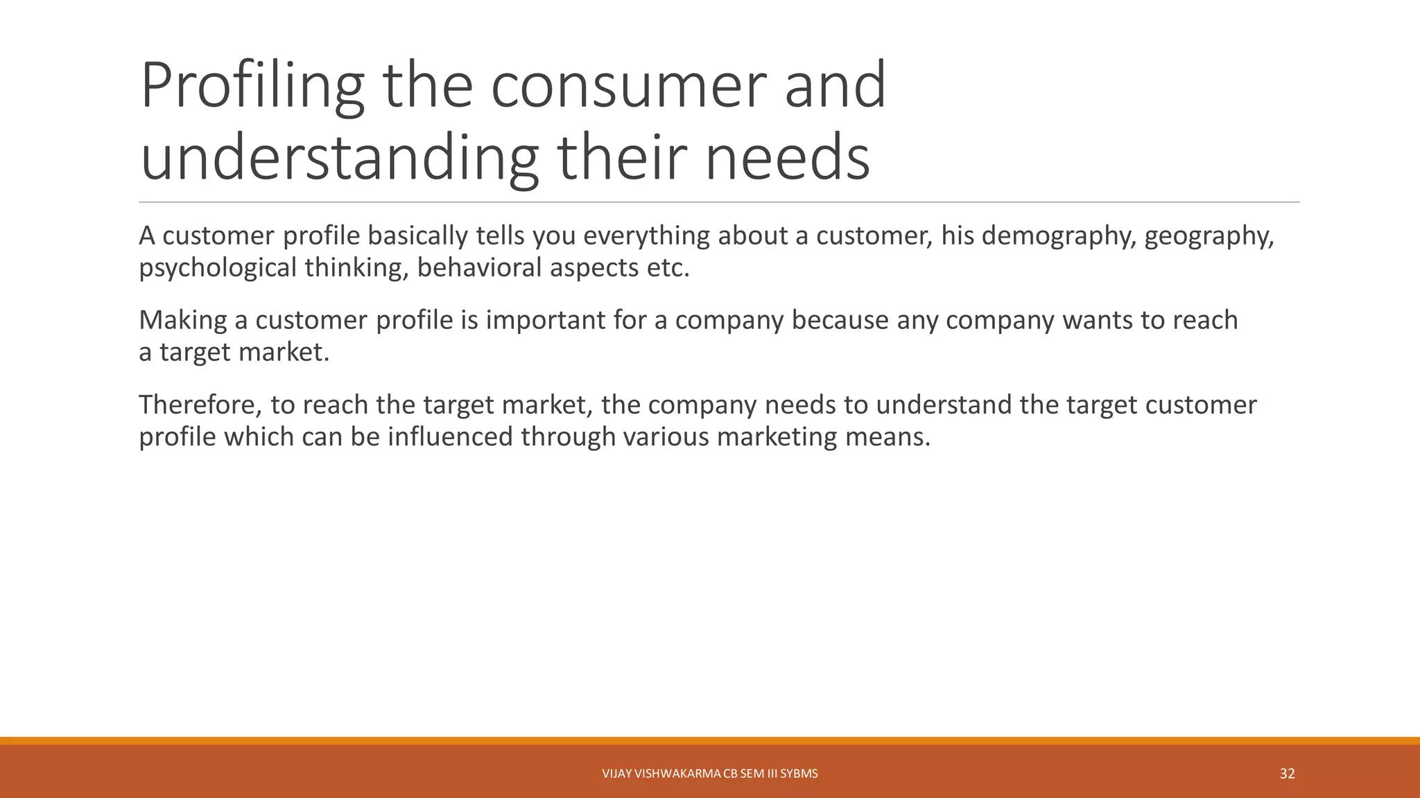 CONSUMER BEHAVIOUR UNIT 1 | PDF