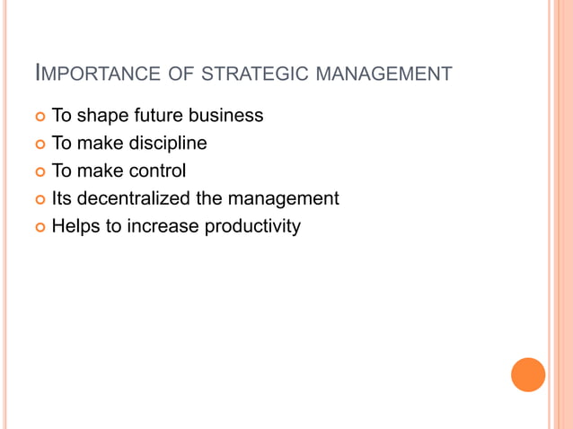 Unit 1 Organisational strategy | PPT