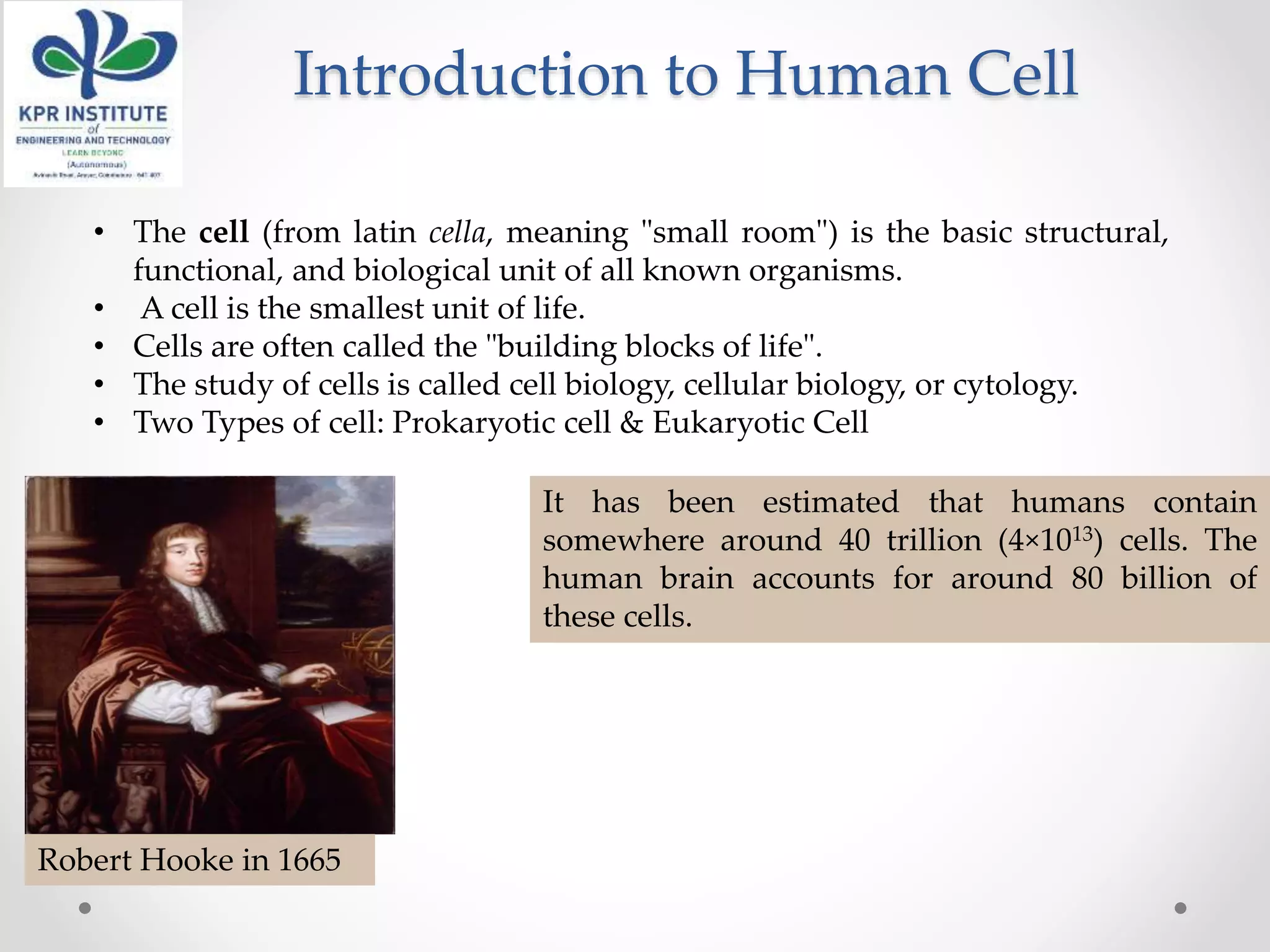 Human Anatomy & Physiology _ Lecture Notes _1 | PPTX