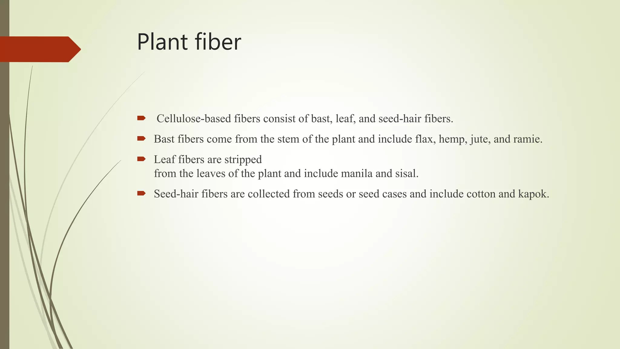 classification of textile fibre | PPTX
