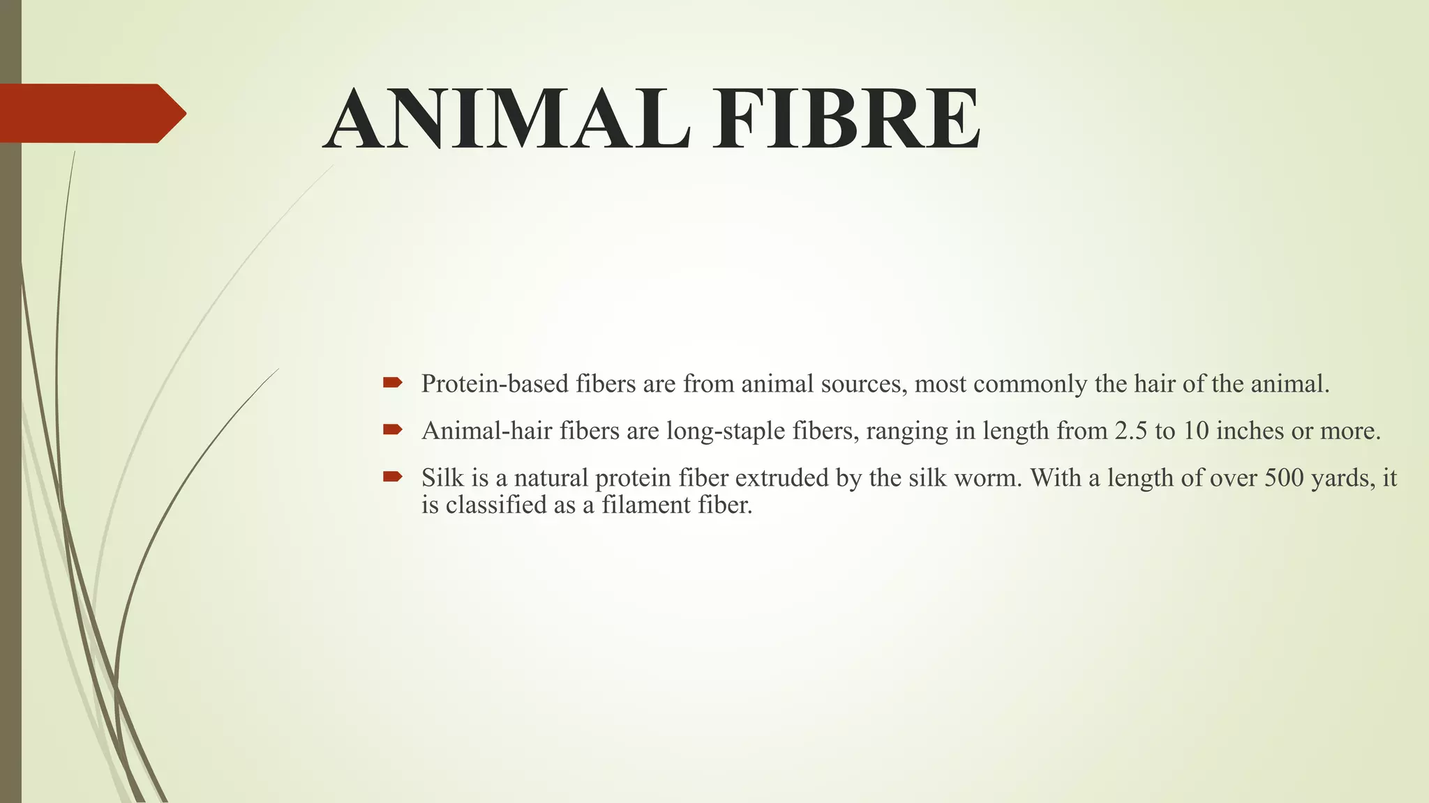 classification of textile fibre | PPTX