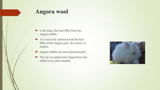 classification of textile fibre | PPTX