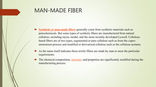 classification of textile fibre | PPTX