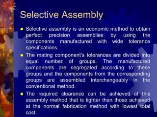 Tolerance and Fits | PPT