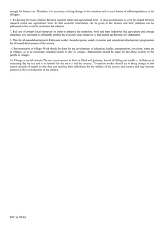 Extension education | PDF