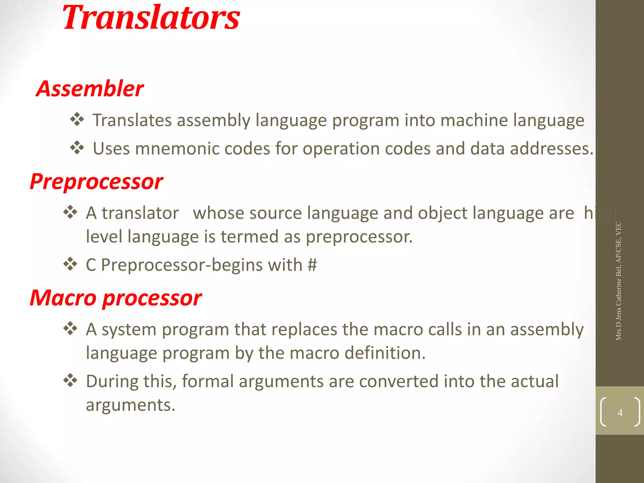 Compiler Design Unit 1 Ppt Programming Languages Computing 7684