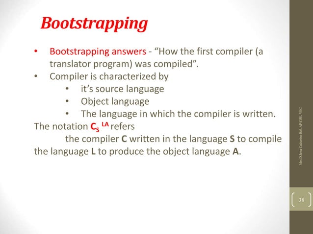 Compiler Design Unit 1 Ppt Programming Languages Computing 8549