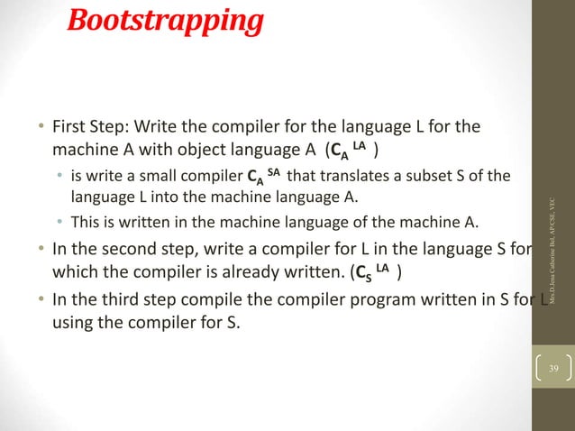 Compiler Design Unit 1 Ppt Programming Languages Computing 8814