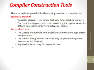 Compiler Design Unit 1 | PPT