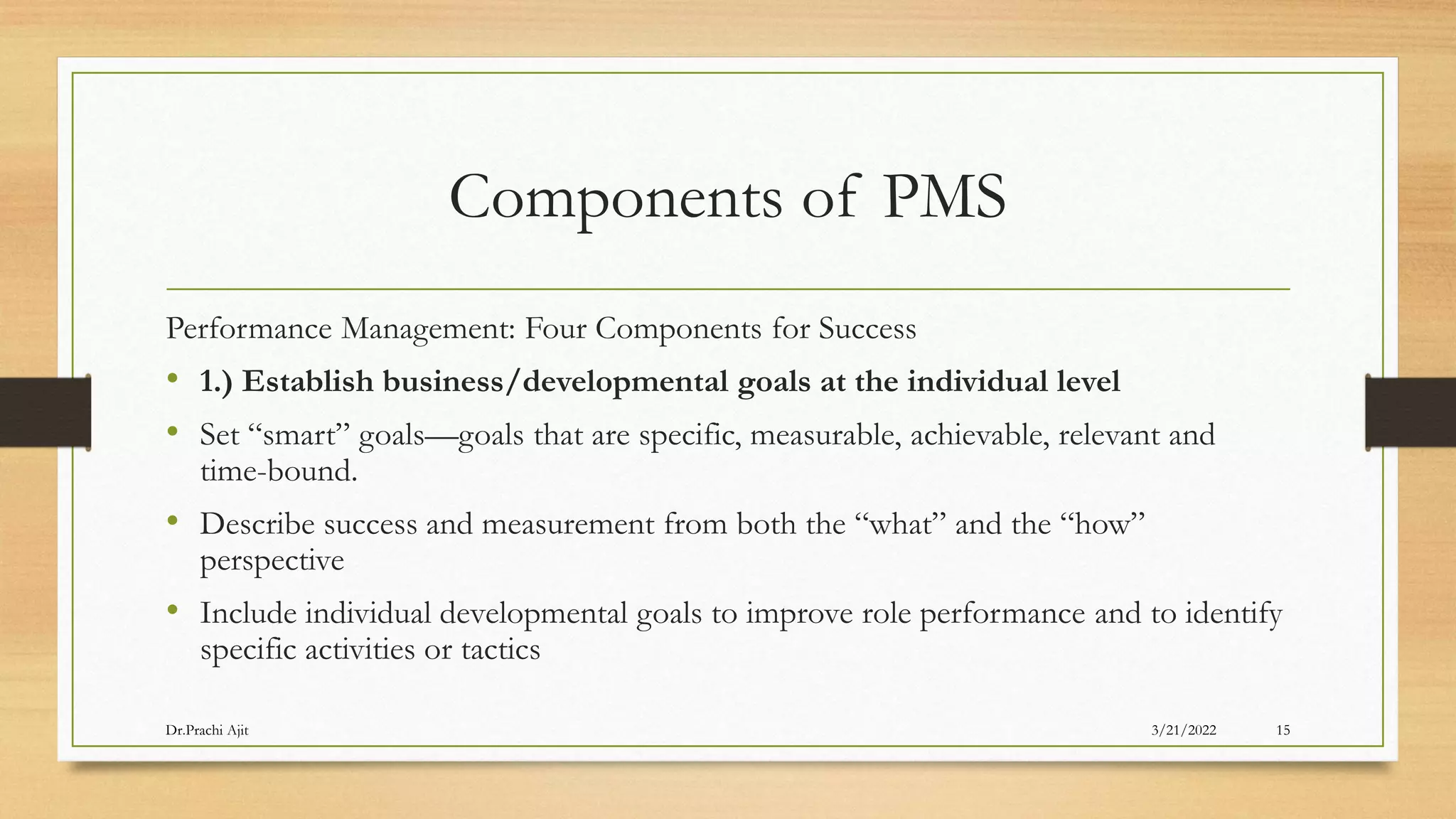 PMS - Introduction and Theoretical Framework | PDF