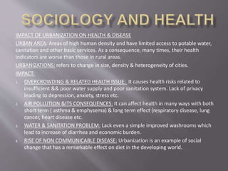 Health and disease | PPT