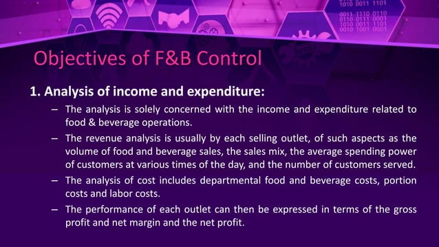 Food and BeveragE Cost Control | PPTX | Business Accounting & Finance ...