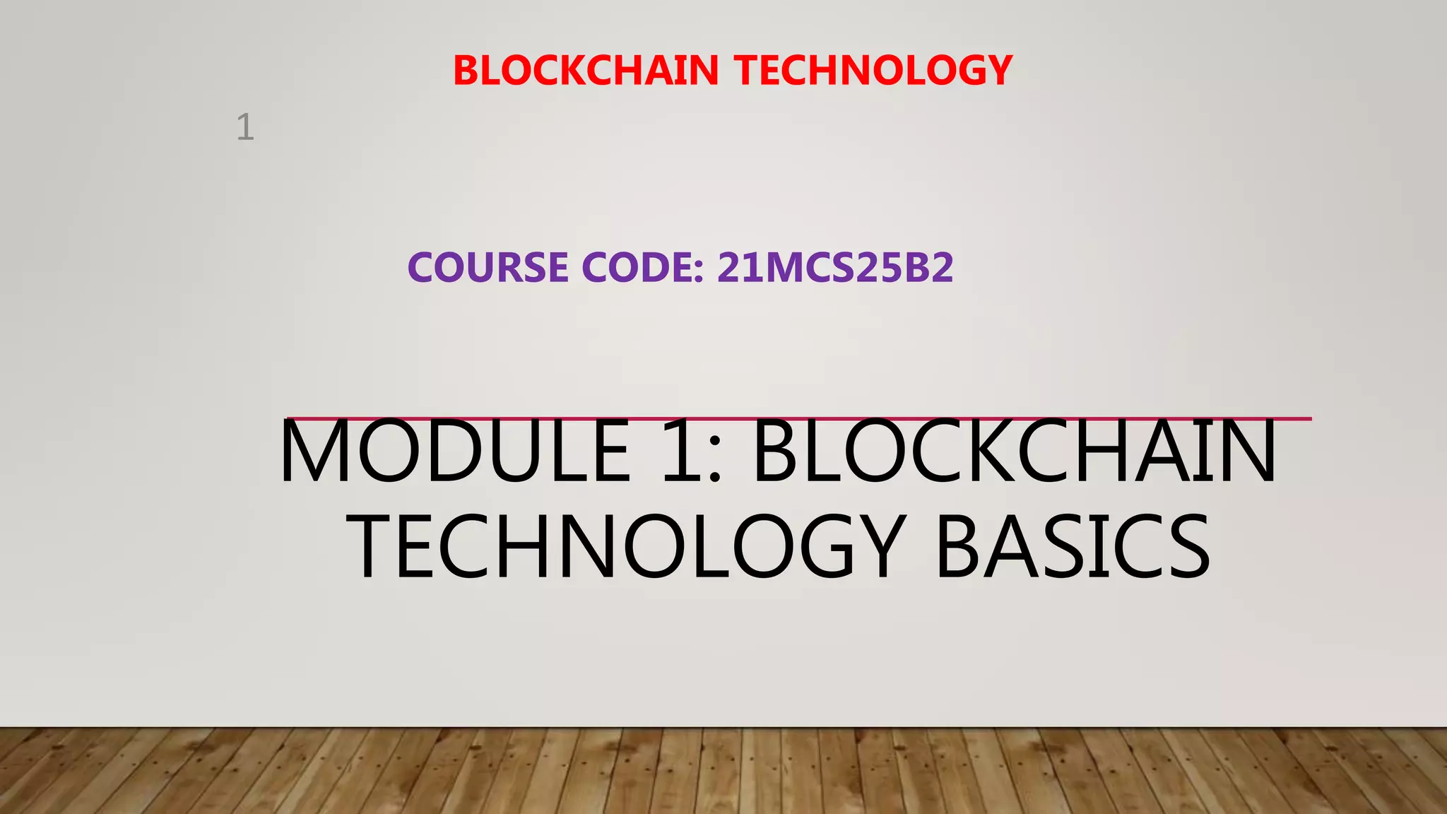 Blockchain Technology | PPT
