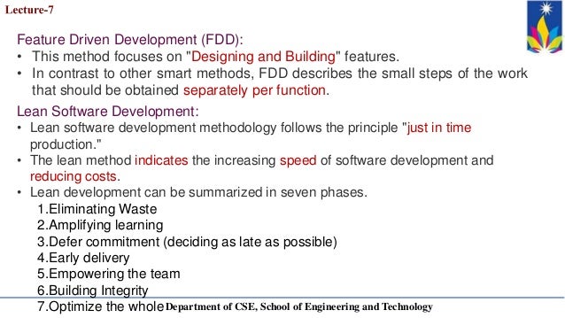 Software Engineering and Testing MEthodologies Sharda Ppt | PPT
