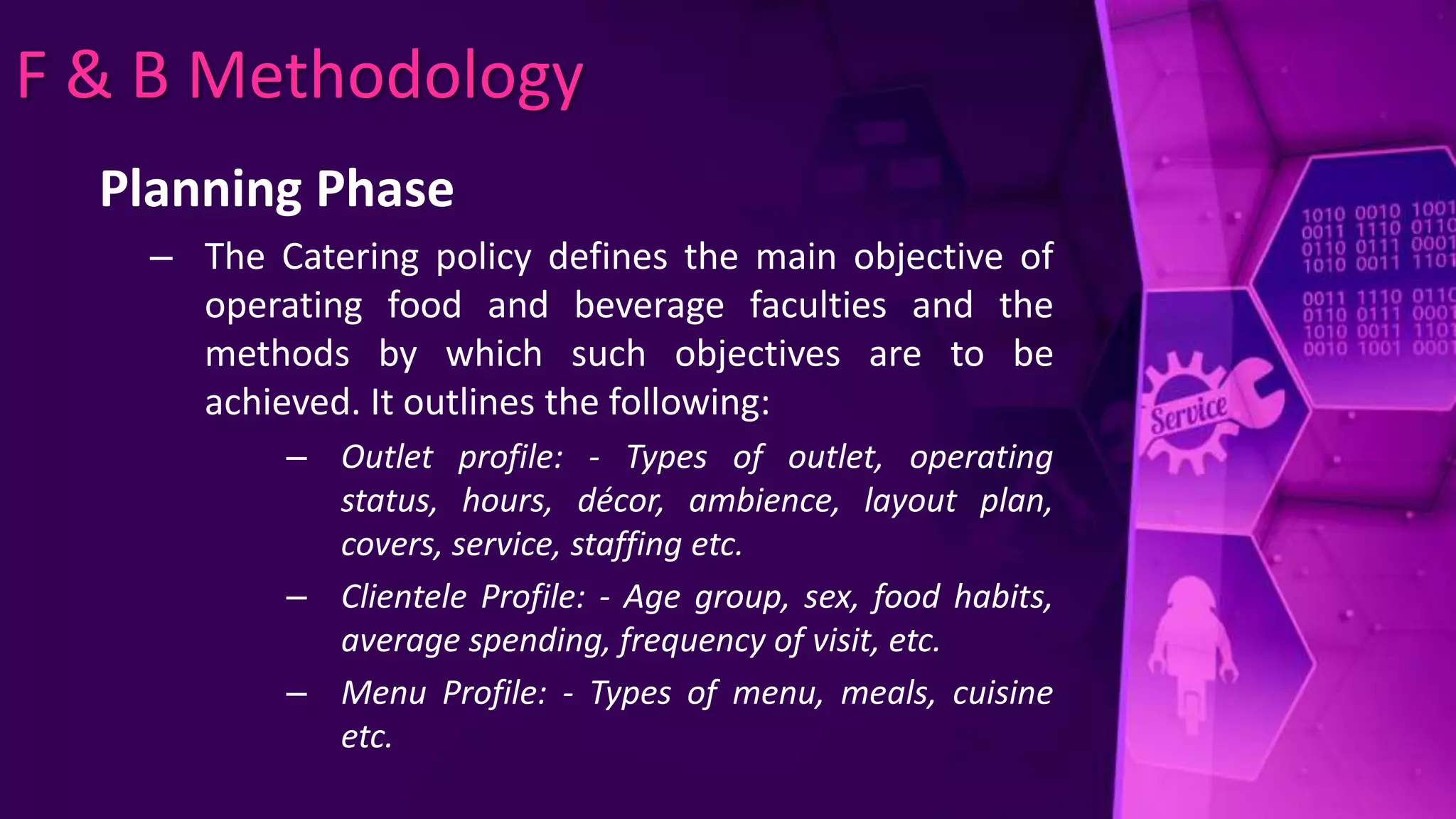 Unit 1. Introduction to Food and Beverage Control.pptx | Business Accounting & Finance | Business