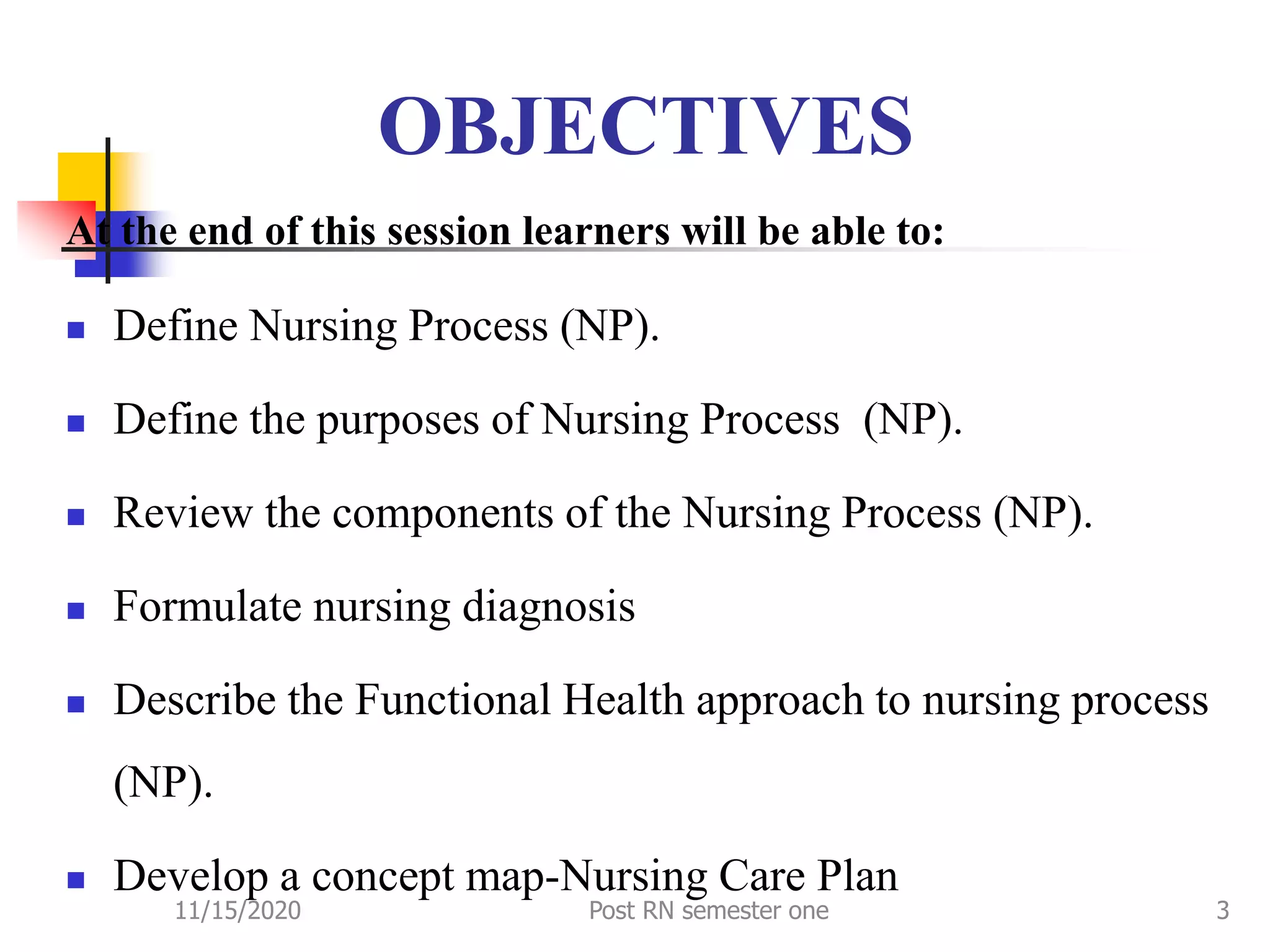 UNIT # 1.OVERVIEW OF NURSING PROCESS AND OVERVIEW OFNANDA | PDF