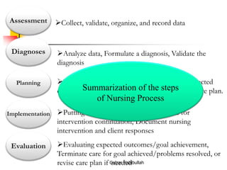 UNIT # 1.OVERVIEW OF NURSING PROCESS AND OVERVIEW OFNANDA | PDF
