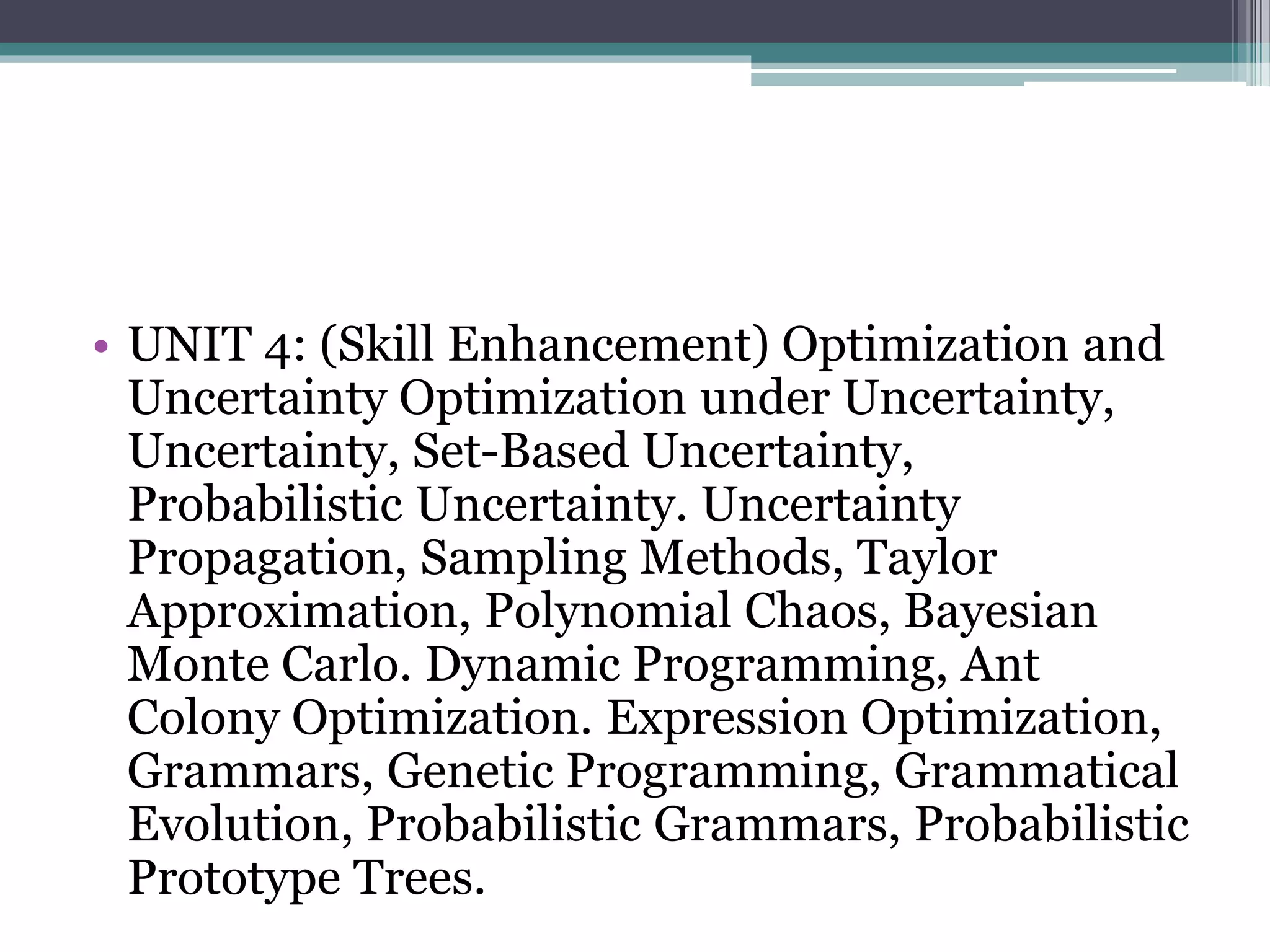 Algorithm For Optimizationpptx Physics Science