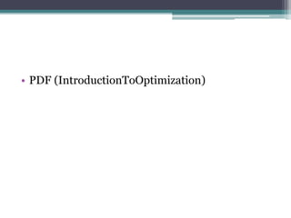 Algorithm For optimization.pptx