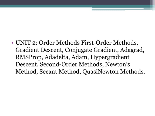Algorithm For optimization.pptx | Physics | Science