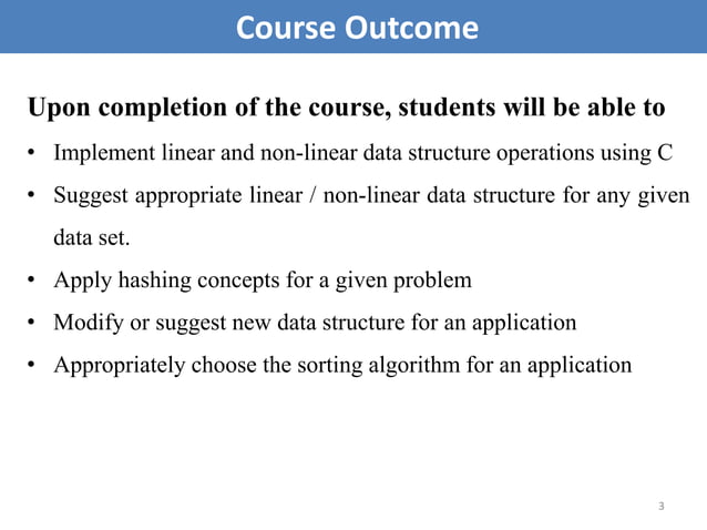 Fundamentals of Data Structures Unit 1.pptx | Programming Languages ...