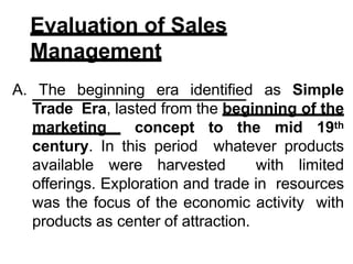 introduction to sales management | PPTX
