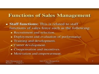 introduction to sales management | PPT | Free Download