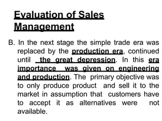 introduction to sales management | PPTX