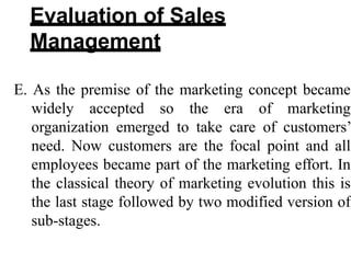 introduction to sales management | PPTX