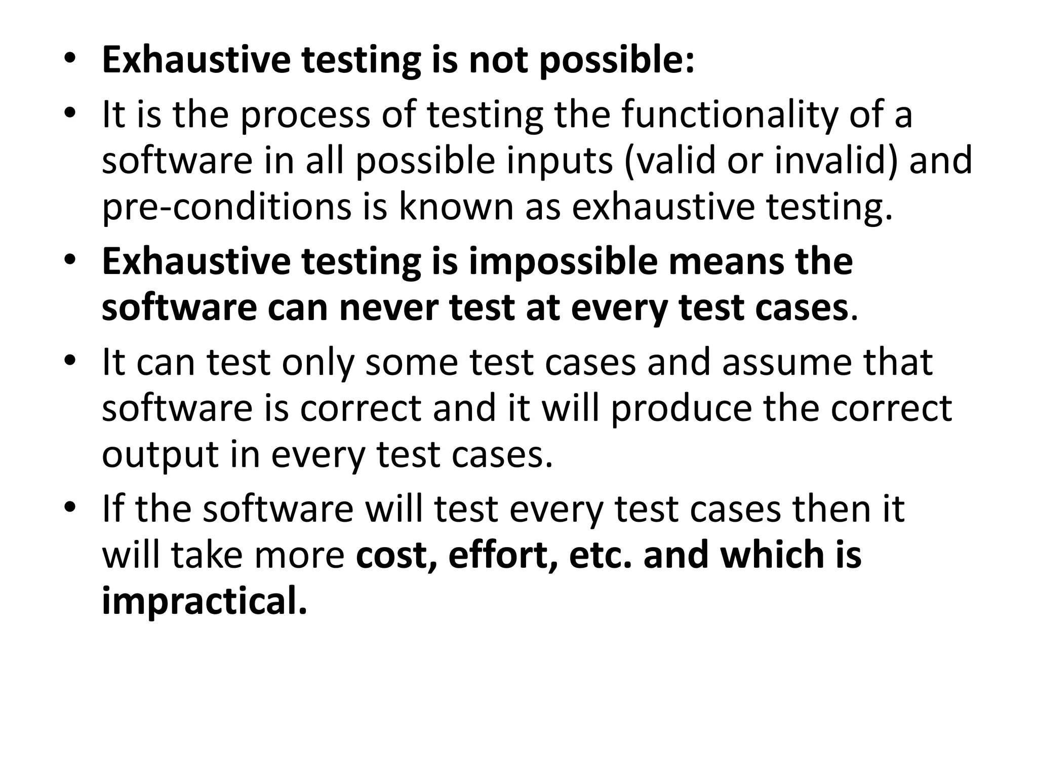 Software Testing Introduction Part 1 Ppt