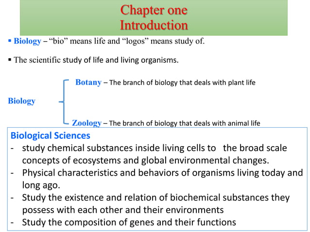 Unit 1 biology | PPT