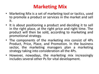 Principles of marketing | PPTX