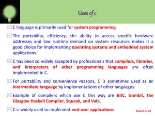 Unit 1.1 - Introduction to C.pptx