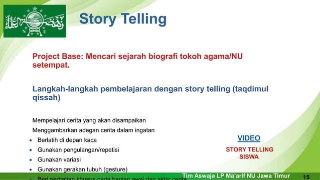 Unit 1. Pembelajaran Sejarah Aswaja dan Ke NU an.pptx