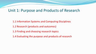 Research Methodology UNIT 1.pptx