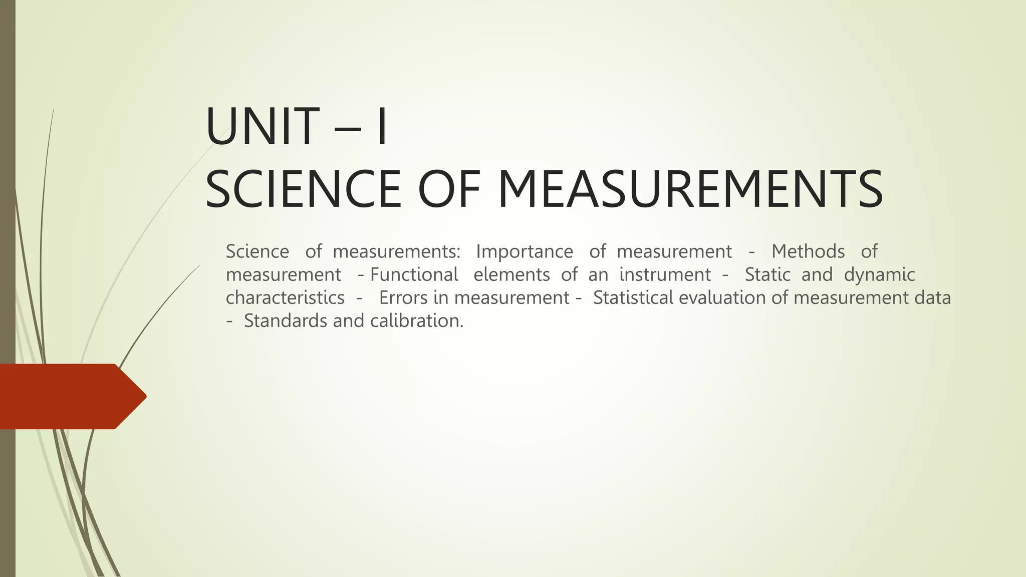 UNIT 1.pptx | Physics | Science