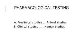 Pharmacology in Cosmetic Technology | PPTX