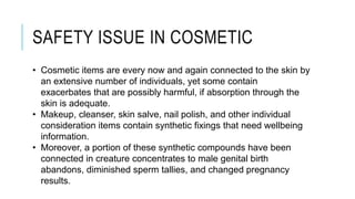 Pharmacology in Cosmetic Technology | PPTX