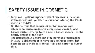 Pharmacology in Cosmetic Technology | PPTX