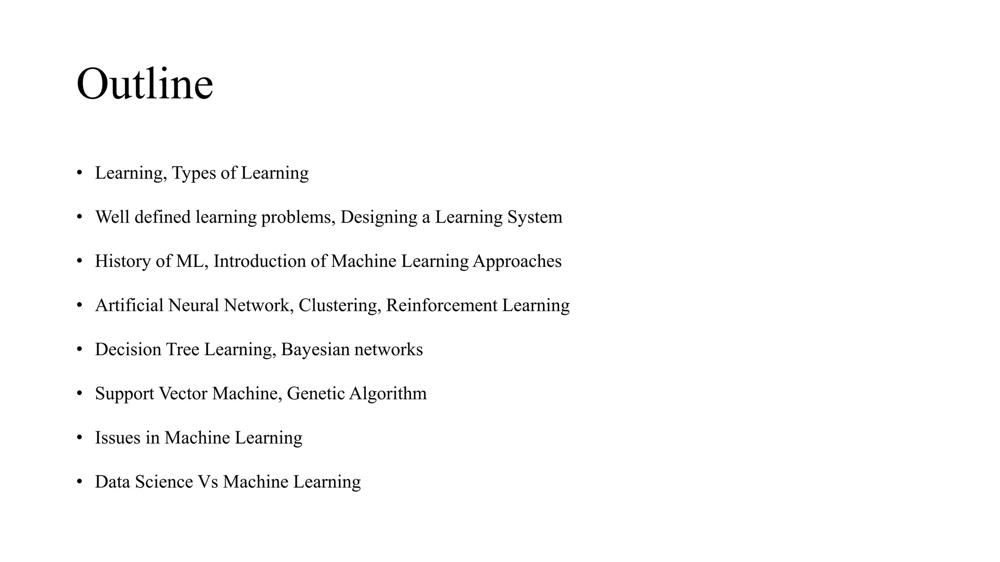 Machine Learning Contents.pptx