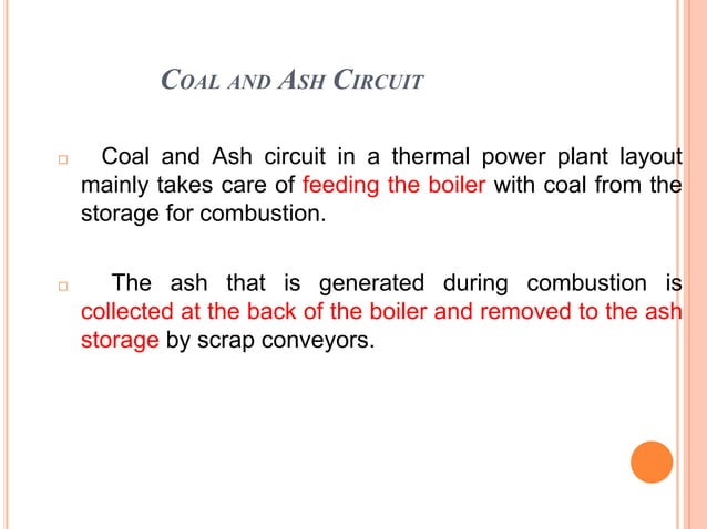 coal based power plants | PPTX