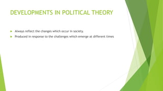 Understanding the concepts of Political Theory, Polity.pptx