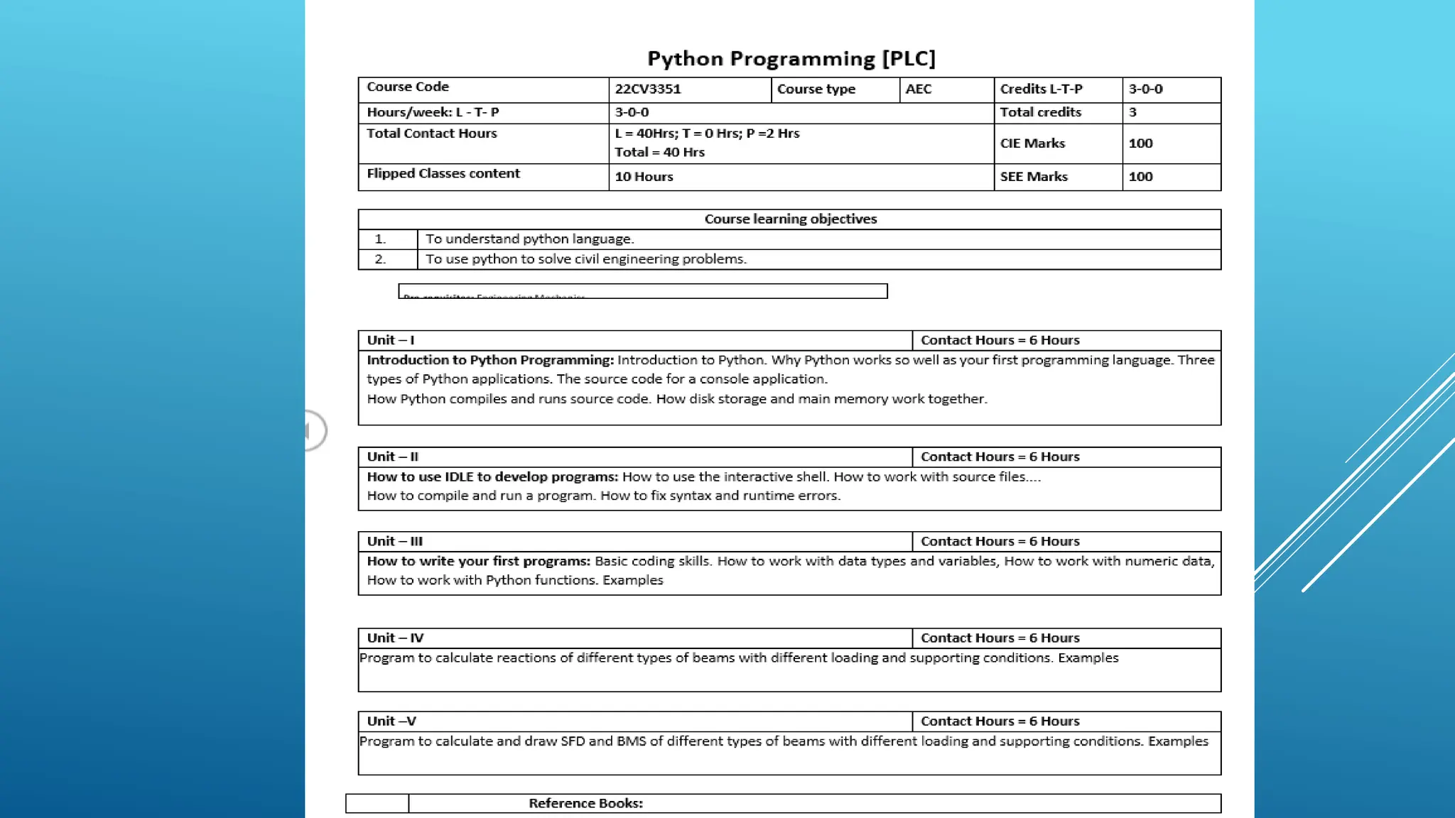 Introduction to Python | PPT