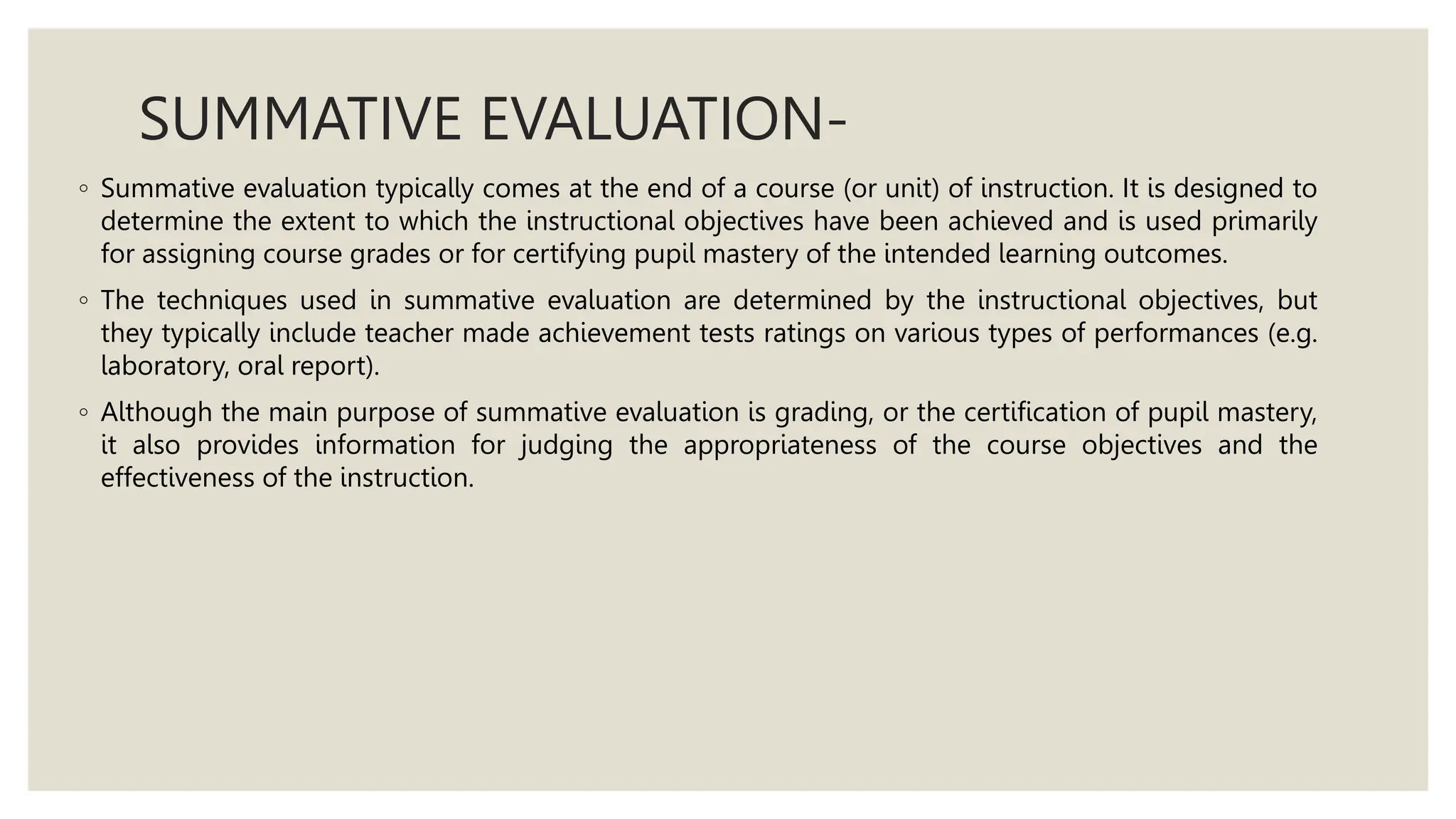 Unit 1.Evaluation, Assessment and Measurement pptx | PPTX