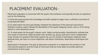Unit 1.Evaluation, Assessment and Measurement pptx | PPTX