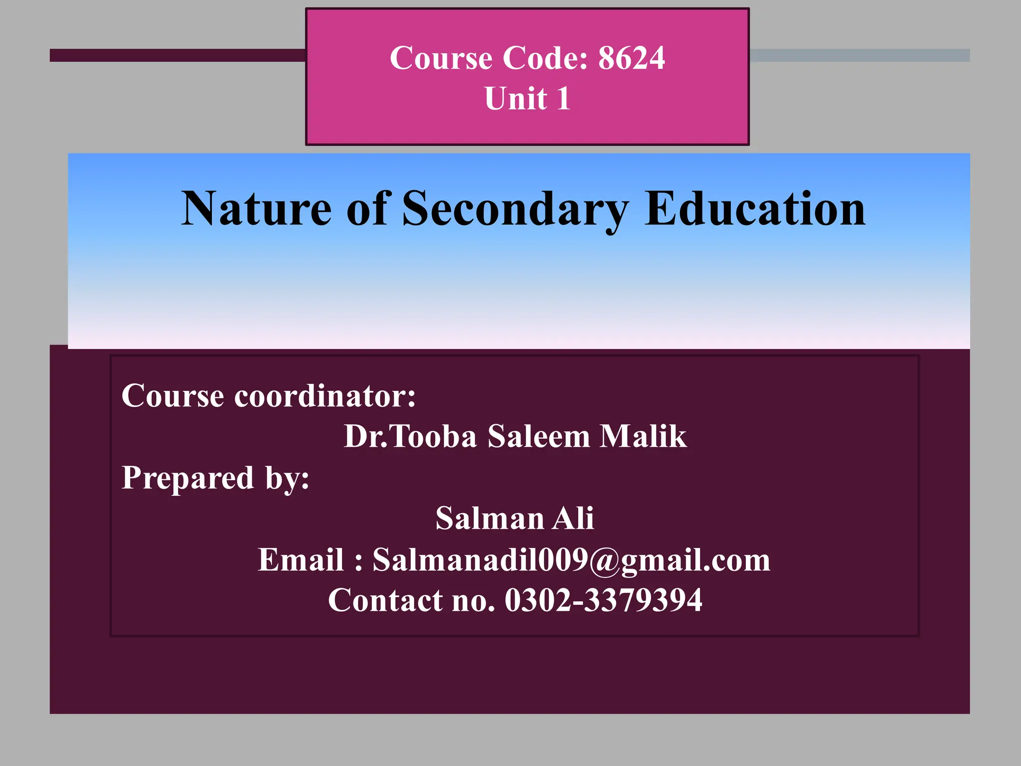 8624 b.ed English Pakistan Unit 1.pdf