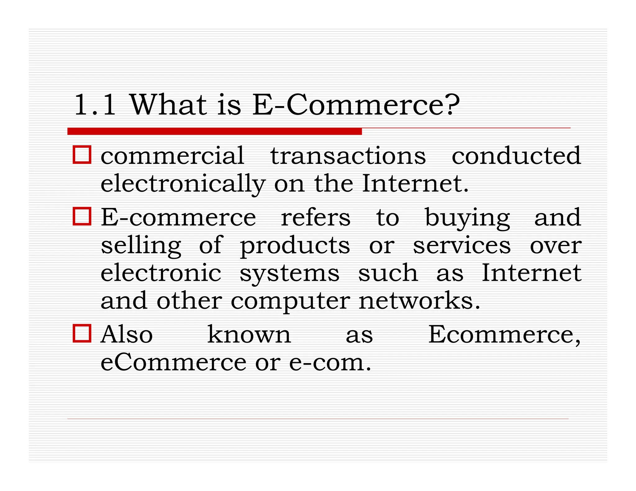 Introduction to electronic commerce and applications | PDF