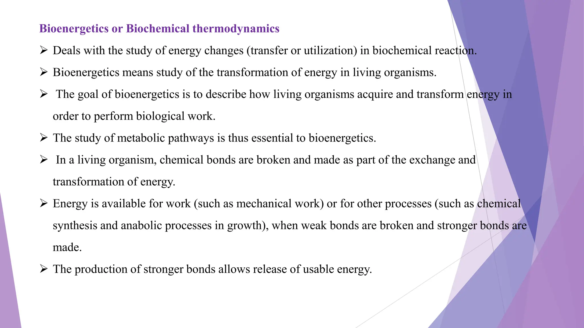 UNIT1.2 bioenergetic in introduction of biochemistry | PPTX
